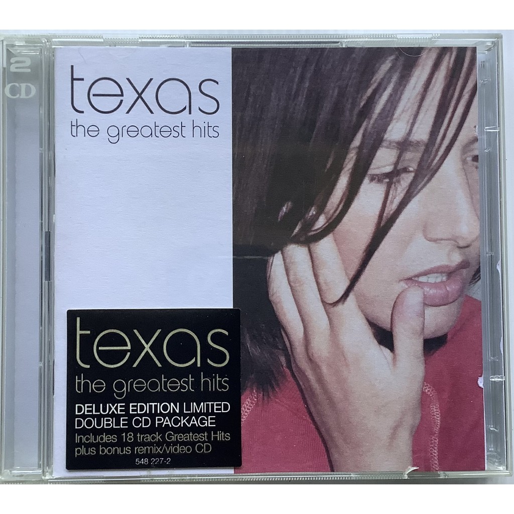 2CD 2ซีดีเพลงวินเทจ Texas อัลบั้ม The Greatest Hits Deluxe Edition ...