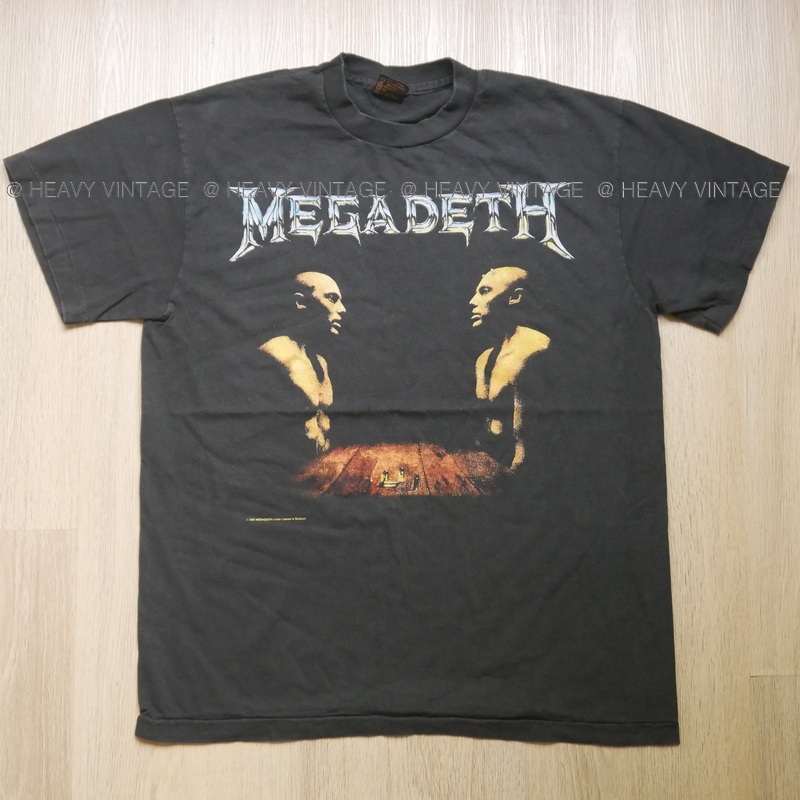 MEGADETH First Demo And Unreleased Live ฟอกไบโอ ป้าย USA เสื้อทัวร์ วง ...