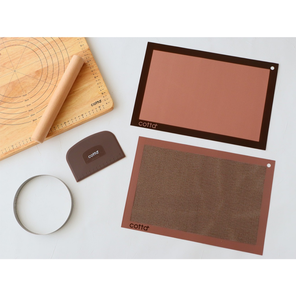 COTTA Airio Scraper / Silpat Silpain Baking Mat แผ่นตัดแป้ง แผ่นรองอบ ...