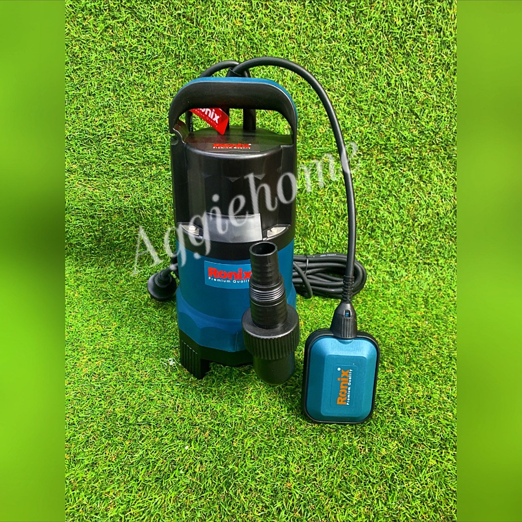 RONIX ปั๊มจุ่ม ไดโว่ ดูดโคลน รุ่น RH-4040 (มีลูกลอย) กำลัง 750วัตต์ / 220V. / ท่อออก 1.5 นิ้ว ...