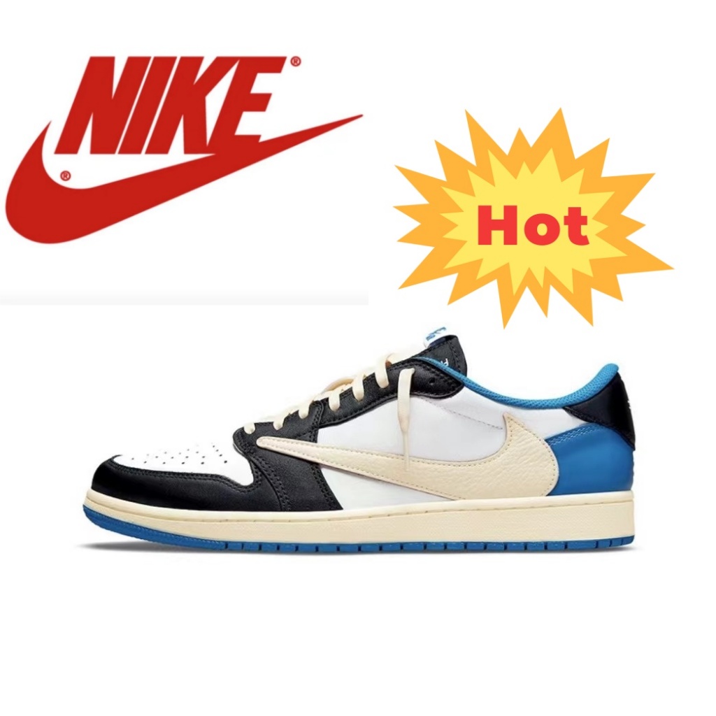 [พร้อม%] v%] Travis Scott X Jordan Air Jordan 1 Low OG TS SP inverted ...