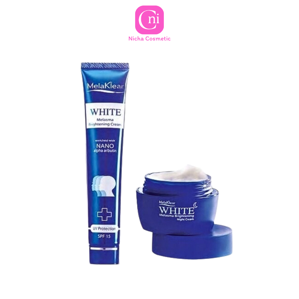 มิสทิน เมลาเคลียร์ ไวท์เมลาสม่า Mistine Melaklear White Melasma Brightening Facial Series ...