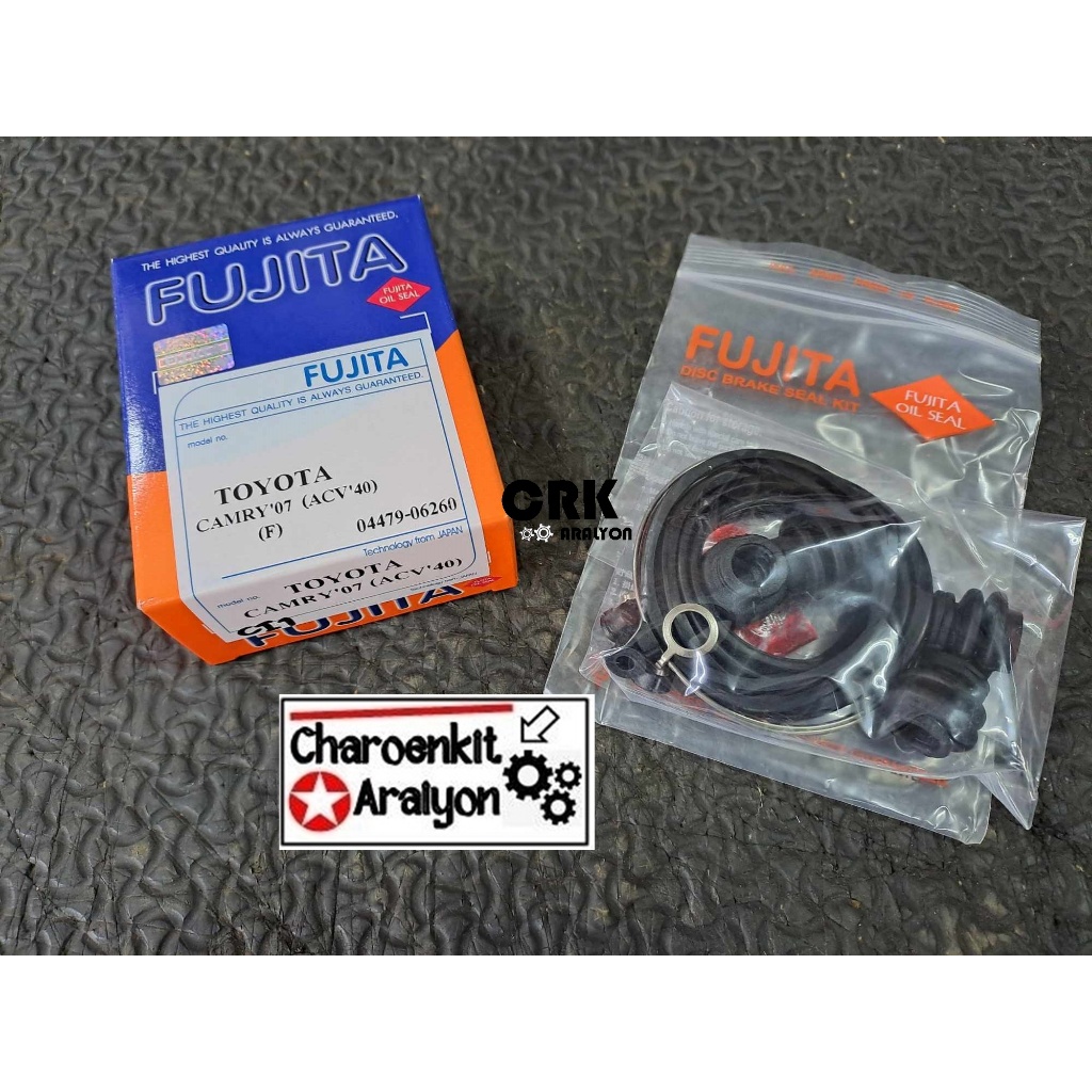 FUJITA ยางดิสเบรคหน้า TOYOTA CAMRY ACV40 AHV40 ACV50 51 GSV40 ปี 2007 ...