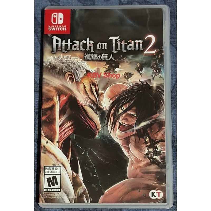 (มือ 2 พร้อมส่ง)Nintendo Switch: Attack On Titan 2 มือสอง | Shopee Thailand
