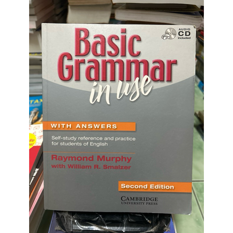 basic grammar in use with answer มีขีดเขียน 5% มี cd | Shopee Thailand