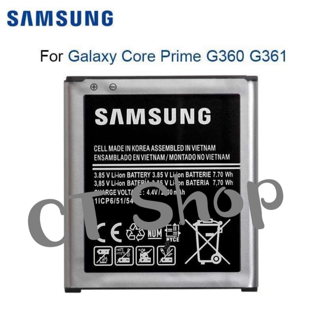 แบตเตอรี่ แท้ Samsung Galaxy Core Prime G360 G3608 G3606 G3609 Galaxy ...