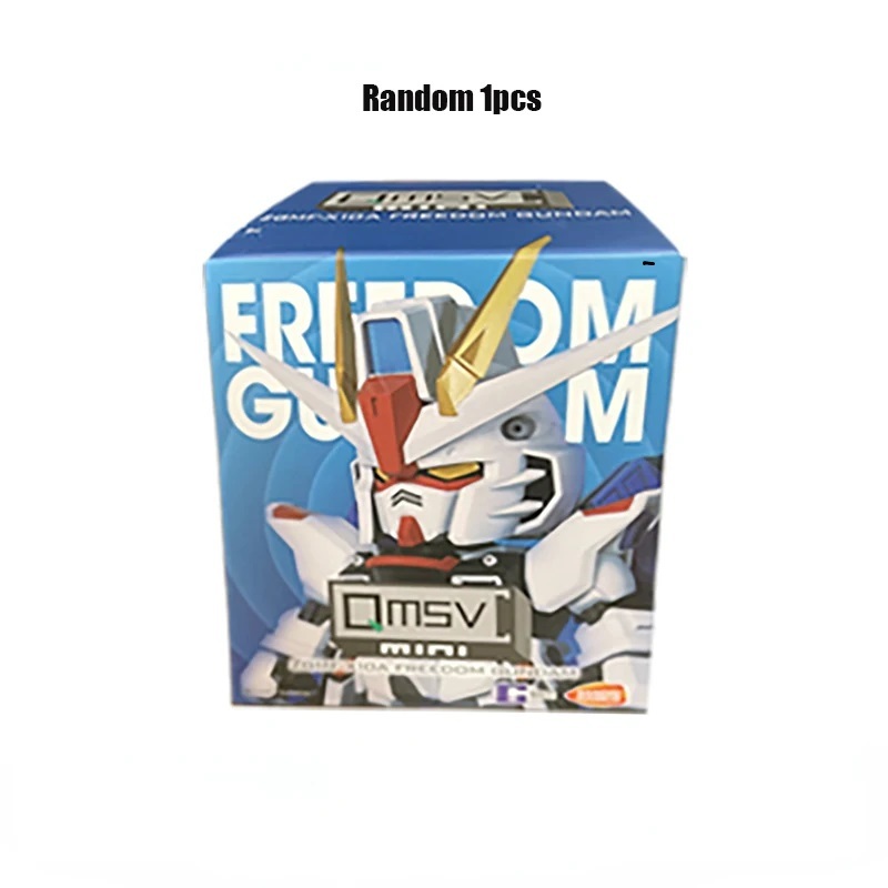 Bandai (สุ่ม 1 / จาก 8 แบบ) QMSV mini: Freedom Gundam 6974913230097 ...