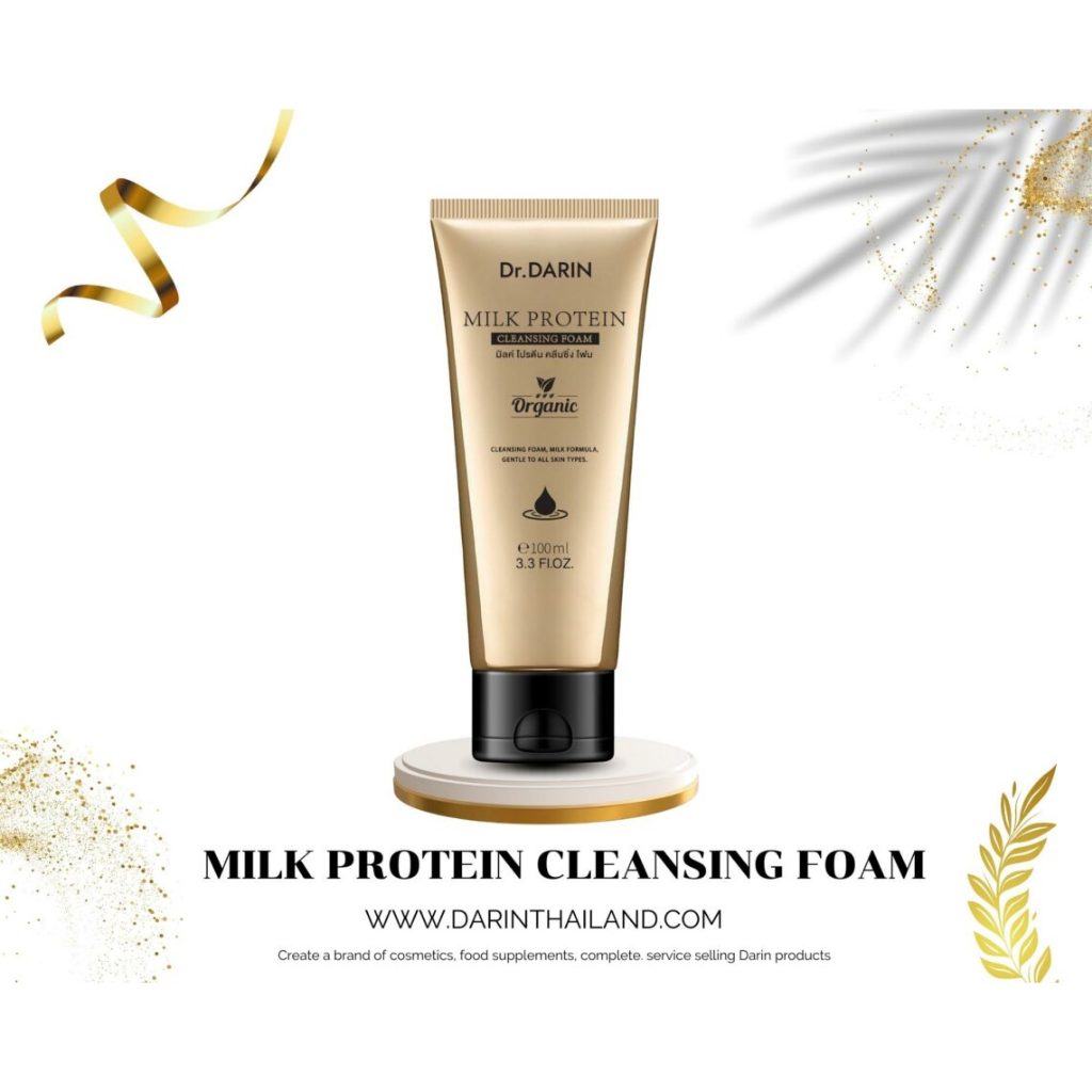Dr. Darin ดร. ดาริน มิลค์ โปรตีน คลีนซิ่ง โฟม Milk Protein Cleansing ...