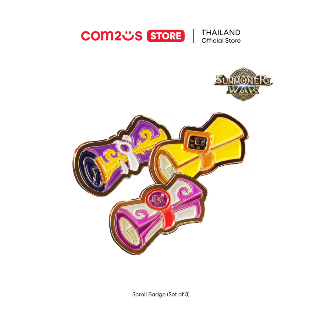 A-1 [Summoners War] Scroll Badge (Set of 3) | Shopee Thailand