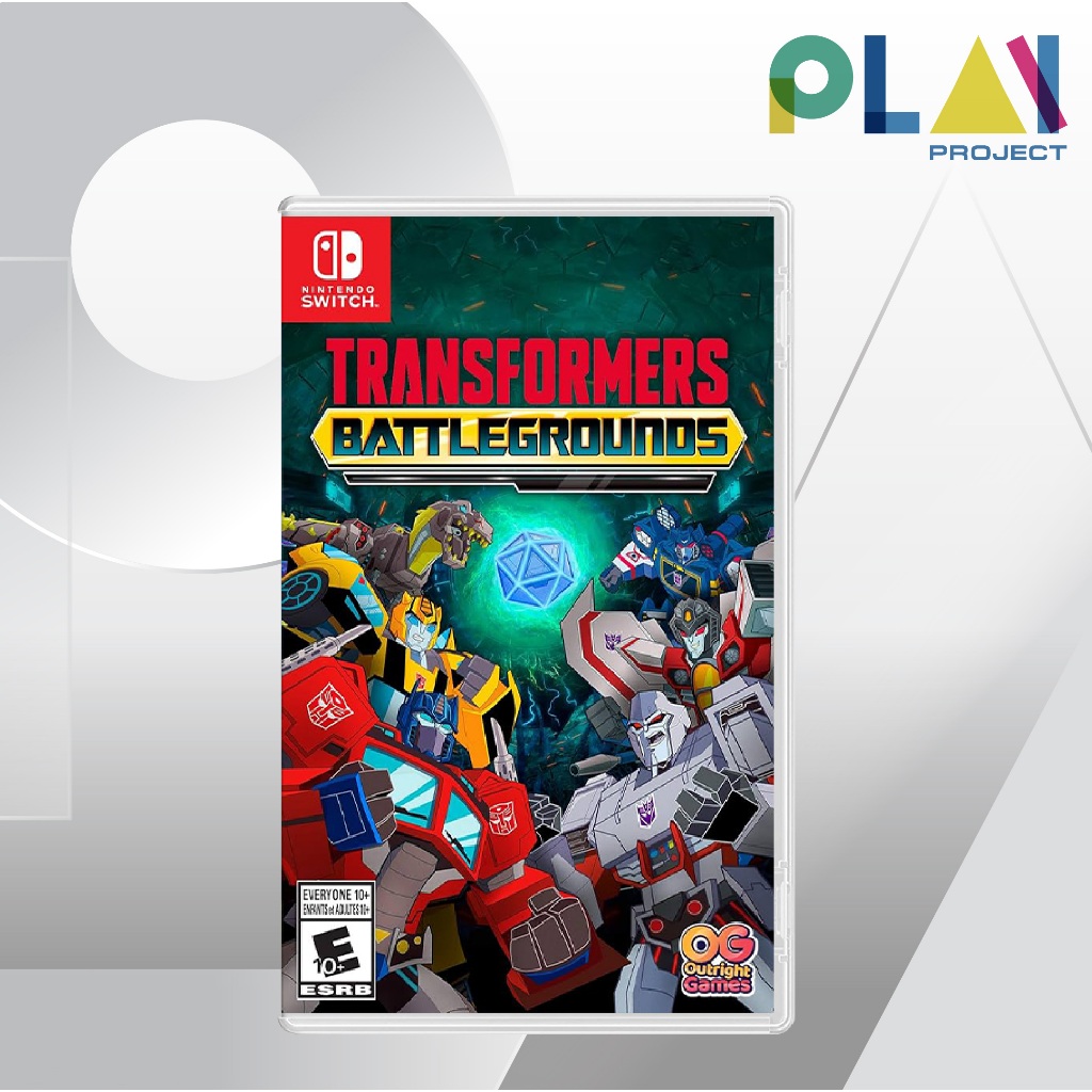 Nintendo Switch : Transformers : Battlegrounds [มือ1] [แผ่นเกมนินเทนโด้ ...