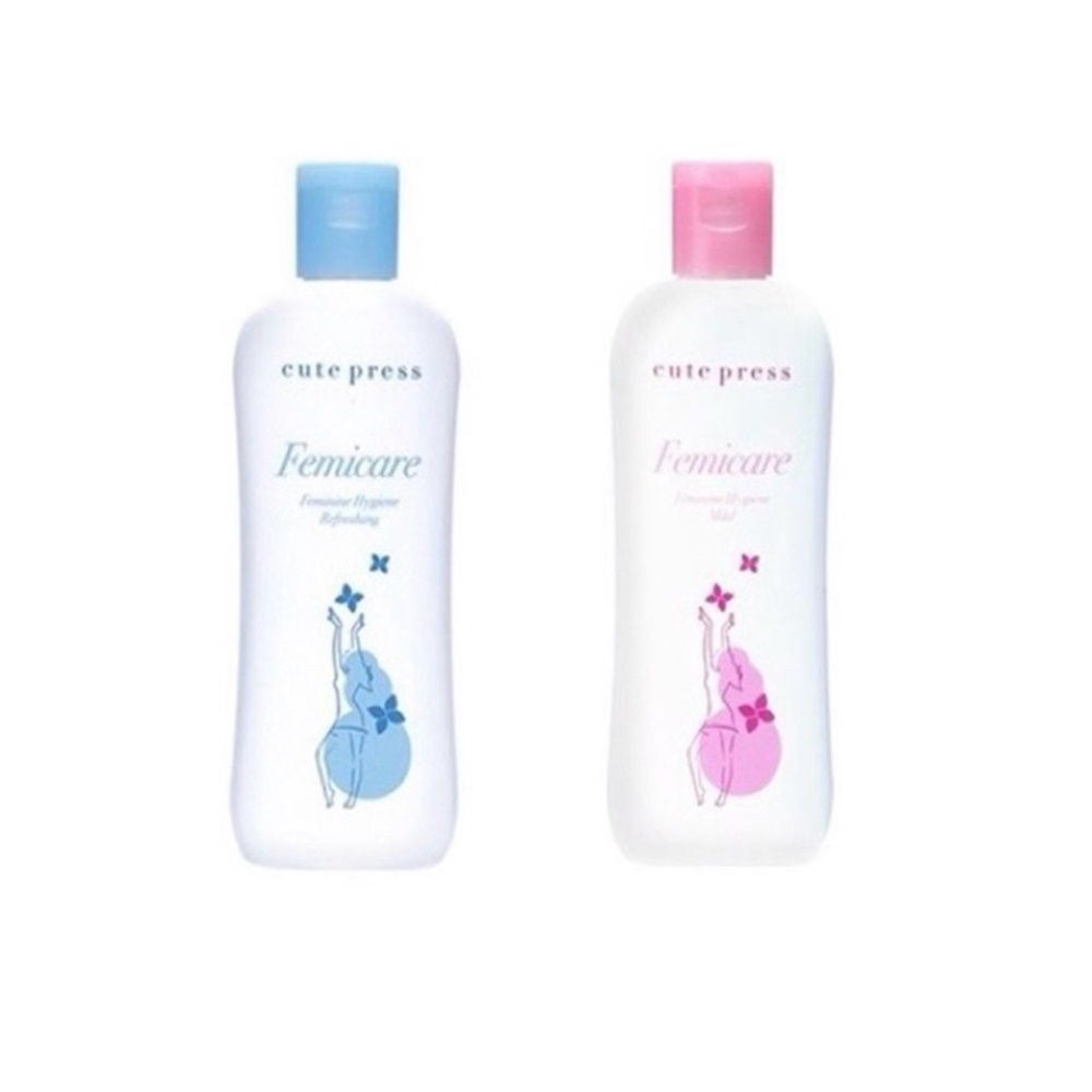 Cute Press Femicare Feminine Hygiene 100ml.คิวเพรส เฟมิแคร์ ผลิตภัณฑ์ทำ ...