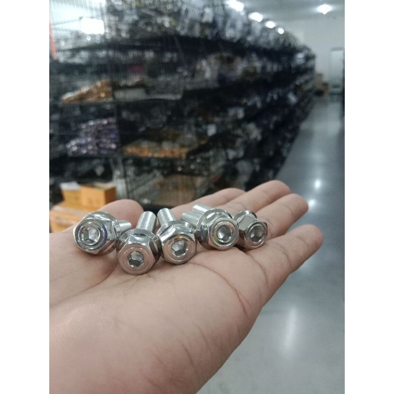 น๊อตหัวโกโร่ M8x35 สแตนเลสแท้ ราคาต่อ 1ตัว | Shopee Thailand