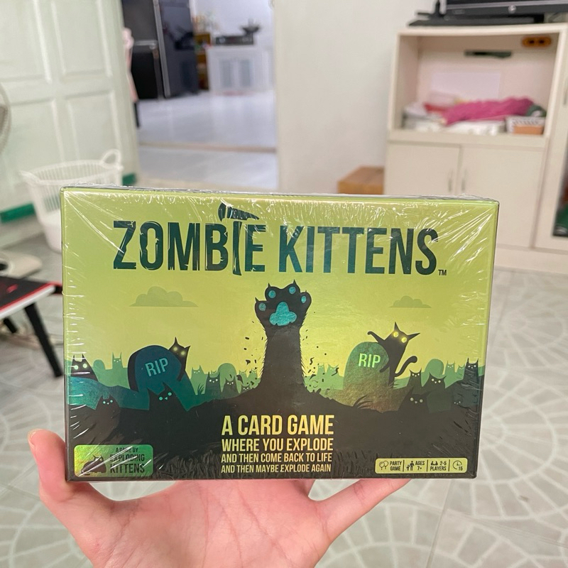 บอร์ดเกมส์ Exploding kittens ภาค Zombie kittens | Shopee Thailand