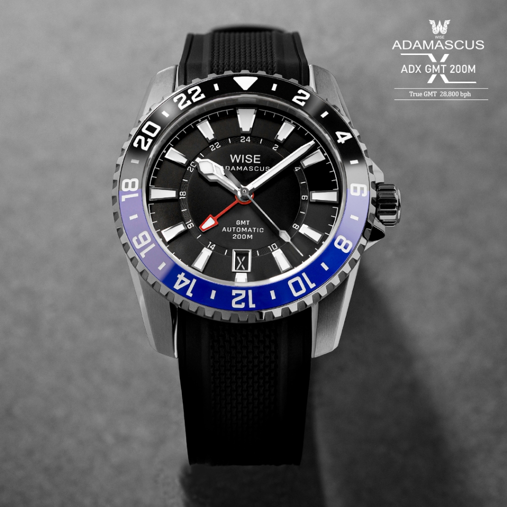 WISE ADAMASCUS ADX True GMT FKM Rubber Set | Shopee Thailand