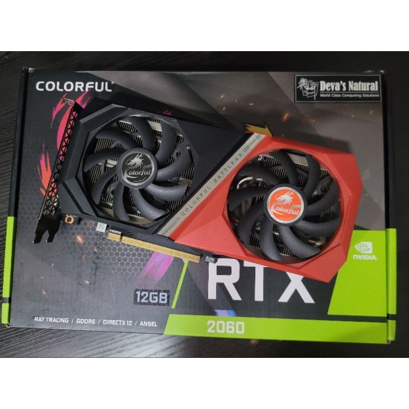 การ์ดจอ colorful RTX 2060 12Gb | Shopee Thailand