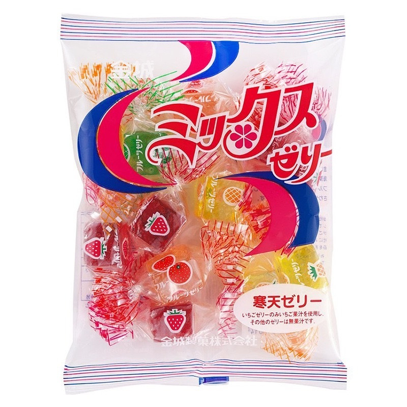 ยอดฮิต kinjo jelly candy 1แพค125 กรัม ขนาดแบ่งขาย หนึบ หวาน อร่อยรส ...