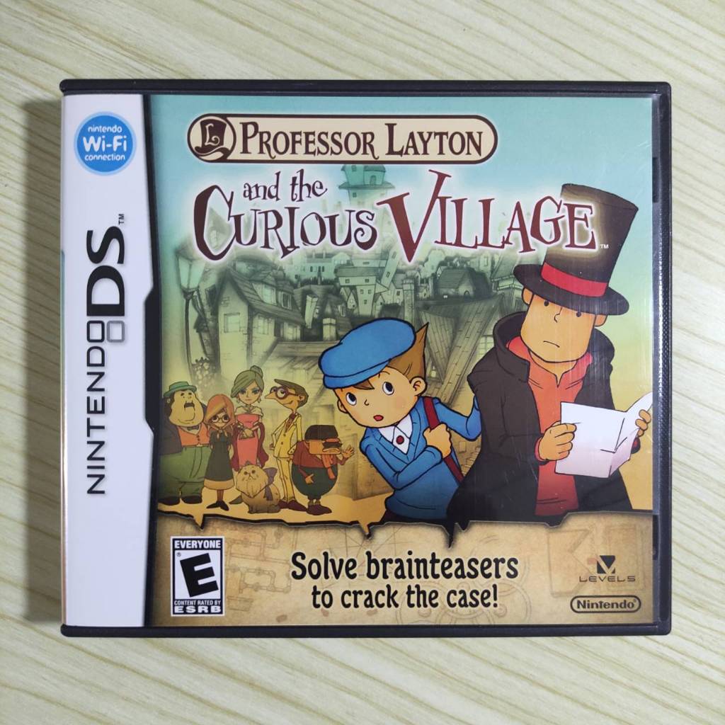(มือ2) Nintendo DS - Professor Layton and the Curious Village (us ...