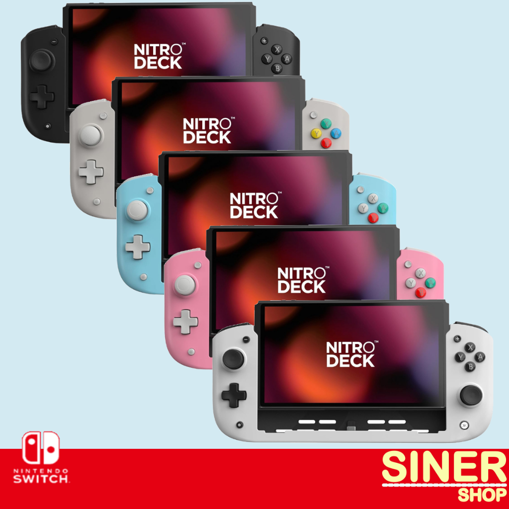🎮 [CRKD] Nitro Deck Professional Handheld Controller Deck for Nintendo Switch | Shopee Thailand