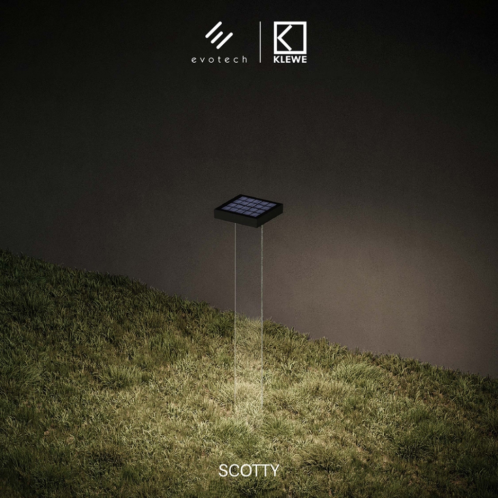 KLEWE SCOTTY Solar Light โคมไฟพลังงานแสงอาทิตย์ | Shopee Thailand