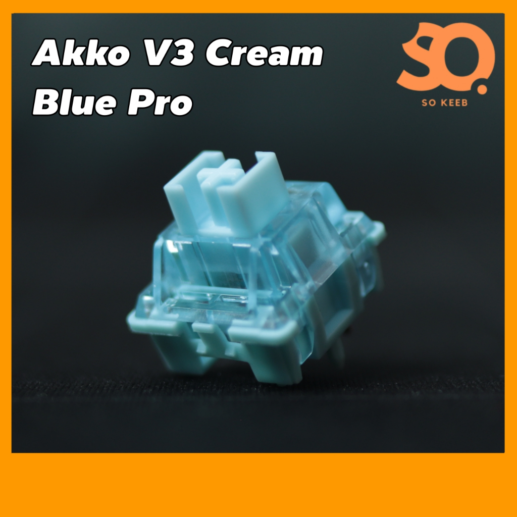 Akko V3 Cream Blue Pro Switch (Tactile) 10ชิ้น สำหรับ Mechanical ...