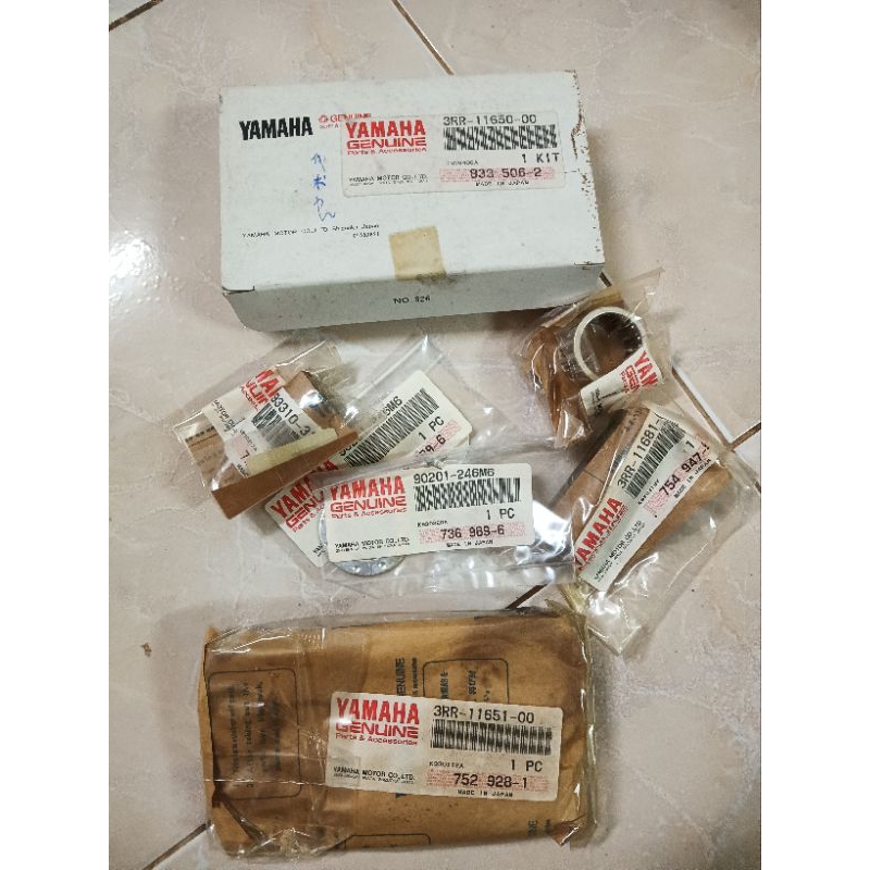 3RR-11650-00 ชุดก้านสูบแท้ Yamaha TZR TZM อะไหล่แท้ศูนย์ made in Japan | Shopee Thailand