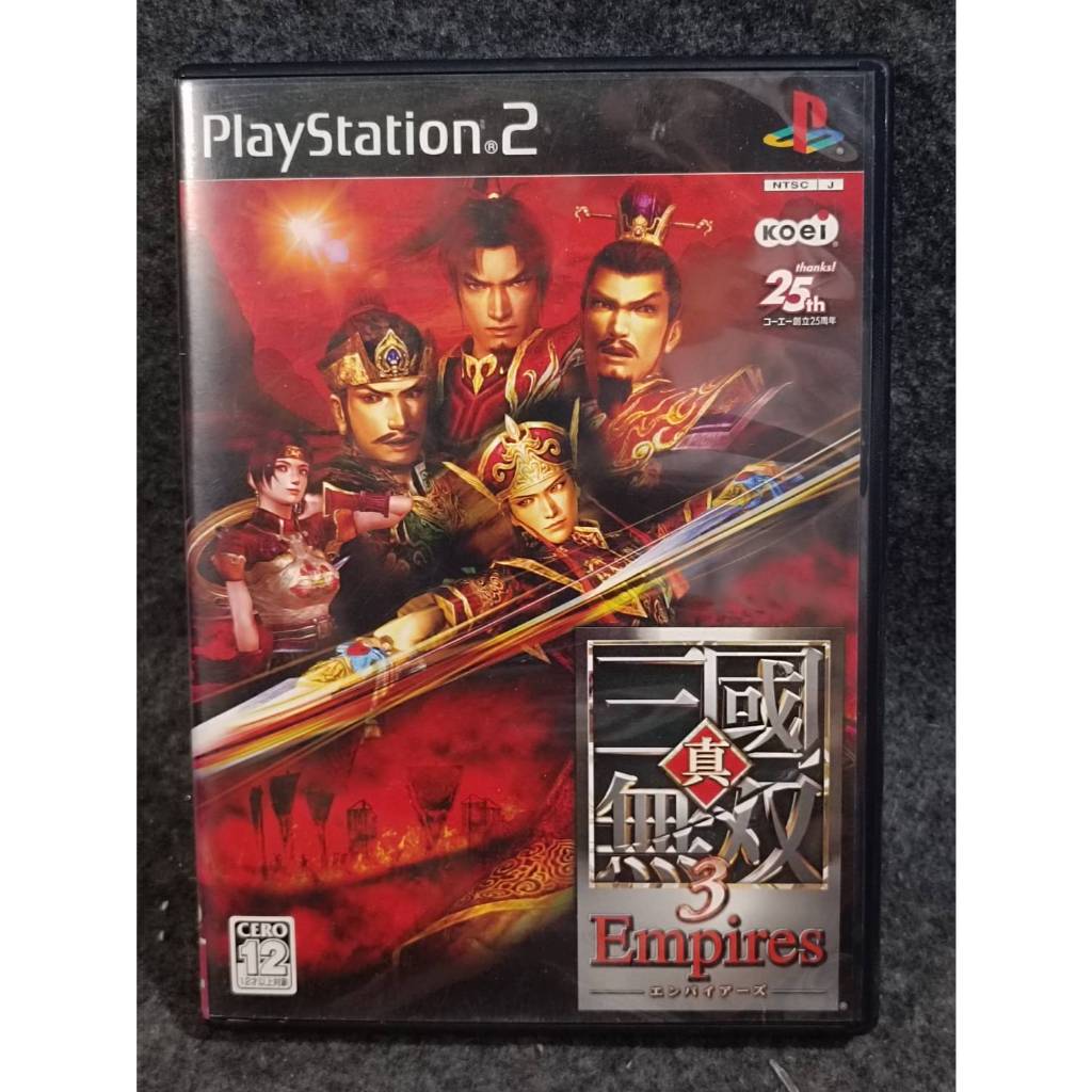 แผ่นแท้ PS2 โซน JP Shin Sangoku Musou 3 Empires (Japan) สามก๊ก Dynasty ...