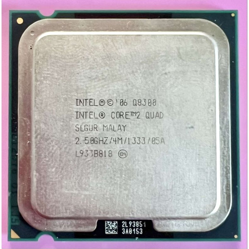 ซีพียู CPU Intel Core 2 Quad Q8300 2.50 GHz 4คอ4เทรด 95W LGA 775 ฟรี ...