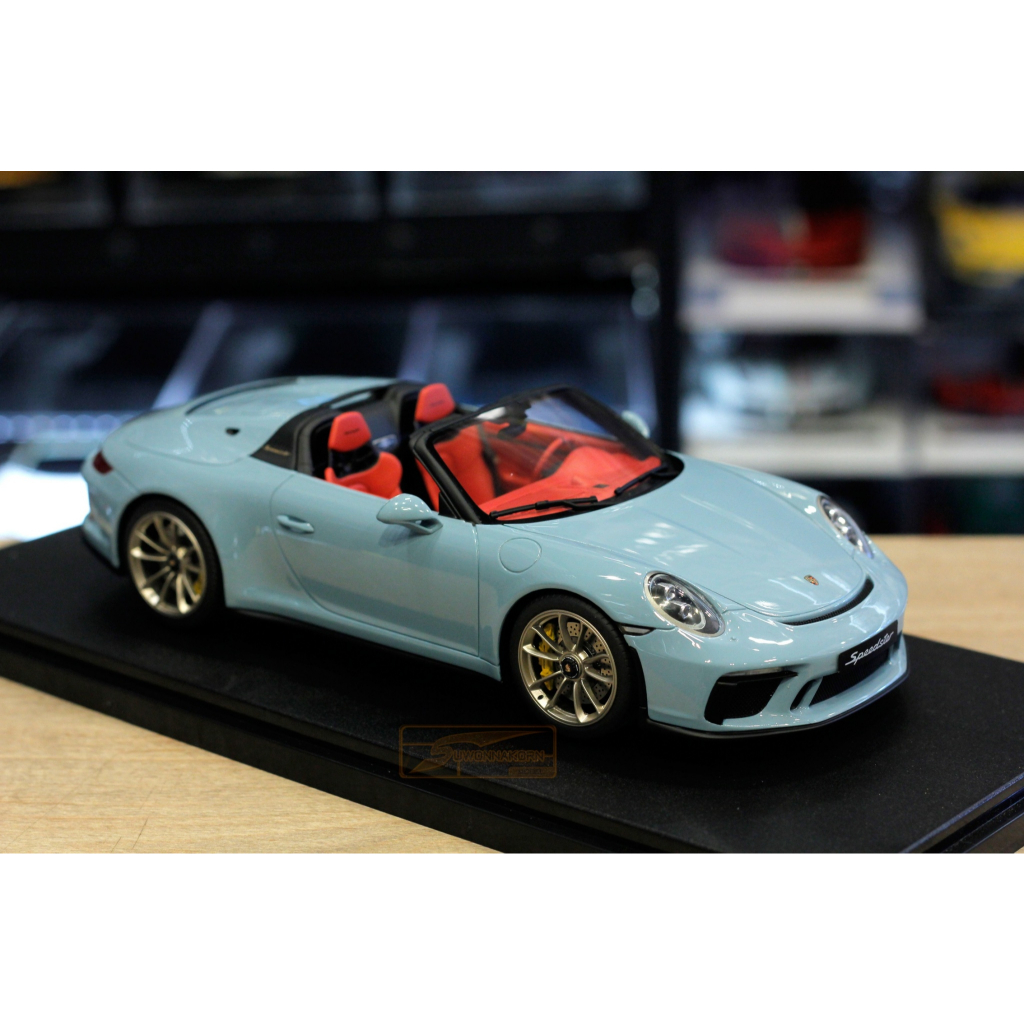 GT Spirit Porsche 911 (991.2) Speedster Blue | Shopee Thailand