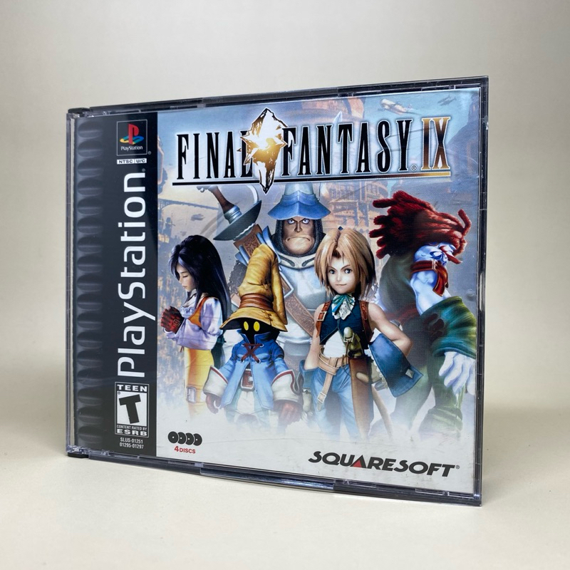 Final Fantasy IX 9 (PS1) | PlayStation Original CD Game | Zone USA ...