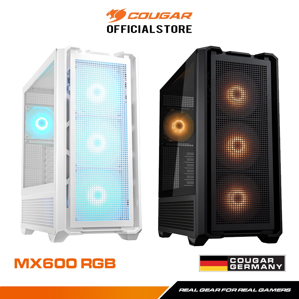 COUGAR MX600 RGB : E-ATX CASE เคสคอม ประกัน 1 ปี | Shopee Thailand