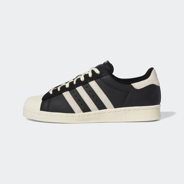 adidas Superstar 82 Black Cream White Shoe - GY3428 | Shopee Thailand