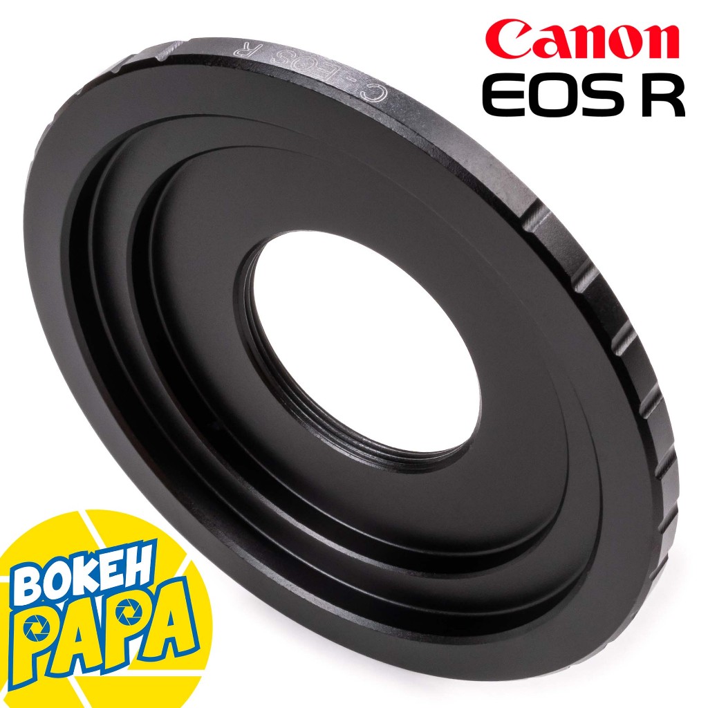 อแดปเตอร์ กล้อง Canon EOS RF Mount แปลงเลนส์มือหมุน C mount เพื่อใช้กับ ...