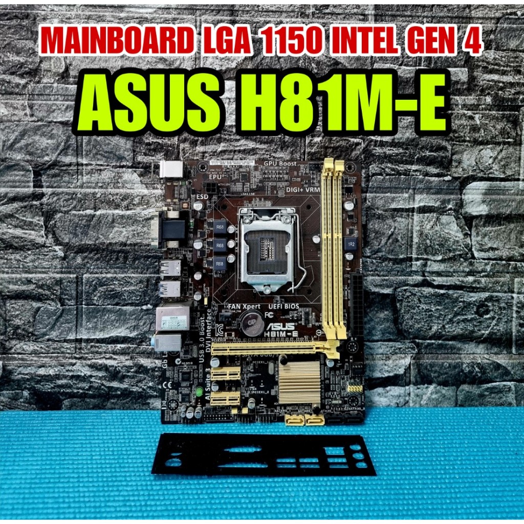 (ร้านในไทย) เมนบอร์ด 1150 รองรับ CPU INTEL GEN 4 ** มีของพร้อมส่งทันที ...