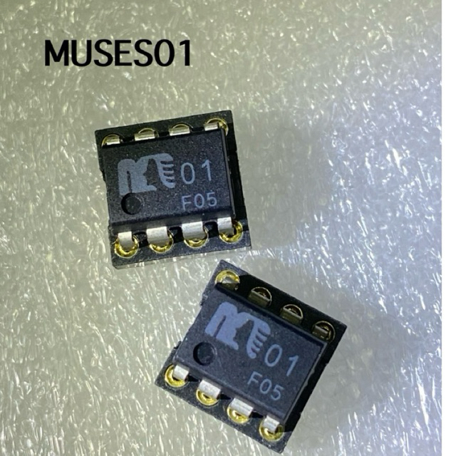 IC OP-AMP MUSES01 Dual dip-8 อัพเกรดคุณภาพเสียงให้คุณภาพเสียงที่ดีขึ้น อัพเกรด Ne5532 opa2604 ...