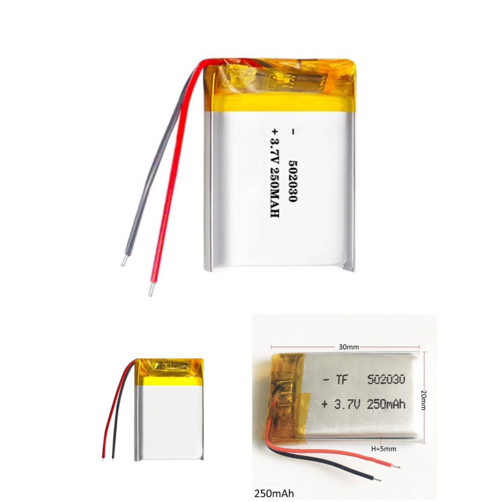 Battery แบตเตอรี่ 3.7v502030 503450 602030 402030 103450 กล้องติดหน้า ...