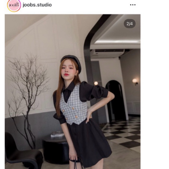 ส่งต่อ Joobs studio size Mไม่มีตำหนิค่ะ มีแต่เสื้อกั๊ก ไม่มีเดรสค่ะ | Shopee Thailand