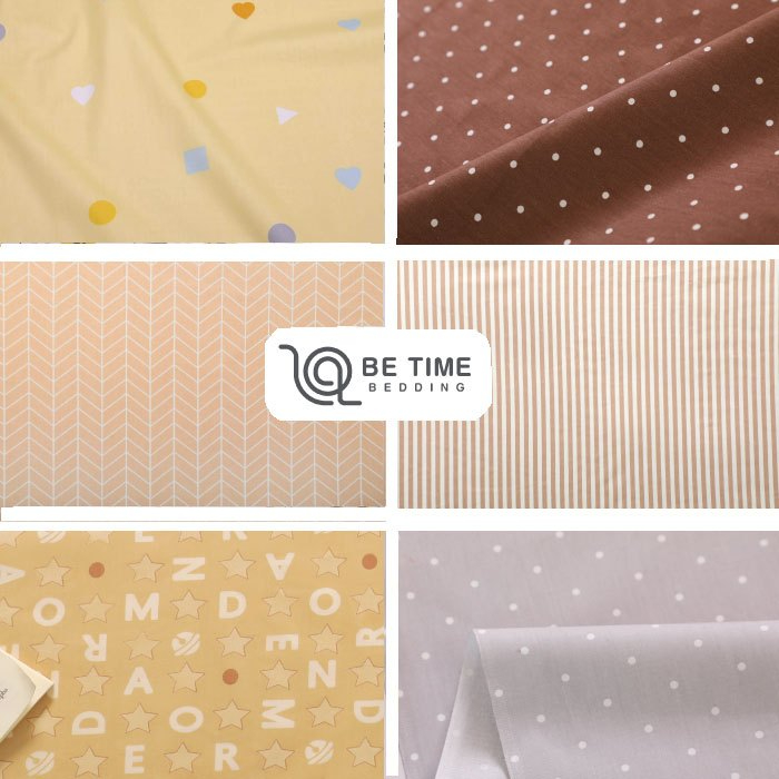 ิBetime textile รวมลายโทนน้ำตาล-เหลือง ผ้าคอตตอน ลายการ์ตูน หน้ากว้าง1.6 เมตร | Shopee Thailand