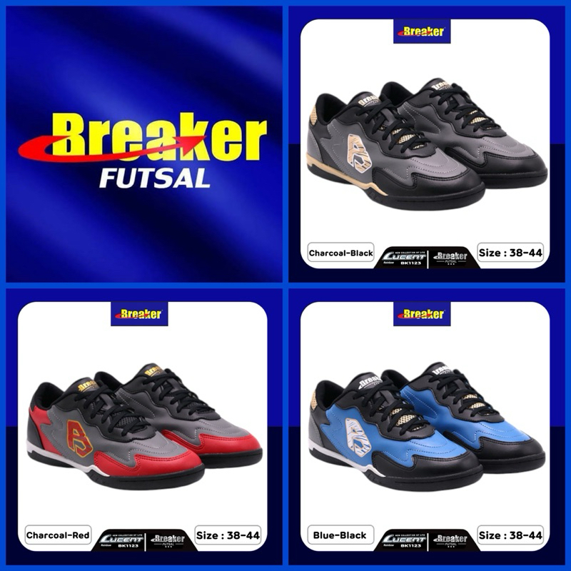 BREAKER FUTSAL รองเท้าฟุตซอล รุ่น BK1123 | Shopee Thailand