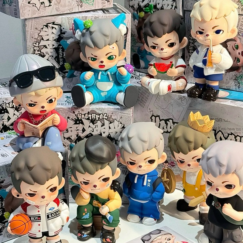 (Live/วีดิโอลด100฿) กล่องสุ่ม 🕶️Boy Rayan V2 Youthful Days Series : TNT ...