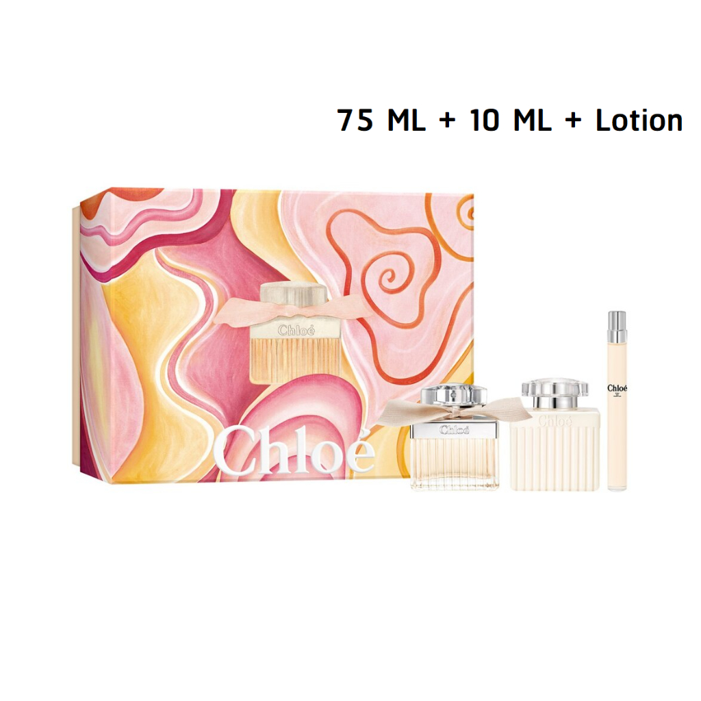 (โบว์ครีม) Set Chloe Signature Eau De Parfum Spring Gift Set ป้ายไทย | Shopee Thailand