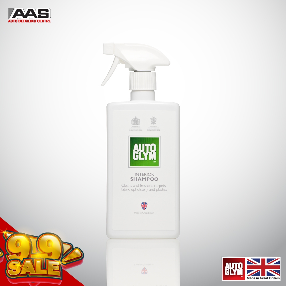 Autoglym Interior Shampoo น้ำยาทำความสะอาดเบาะผ้า, พรม, กำมะหยี่, หนัง ...