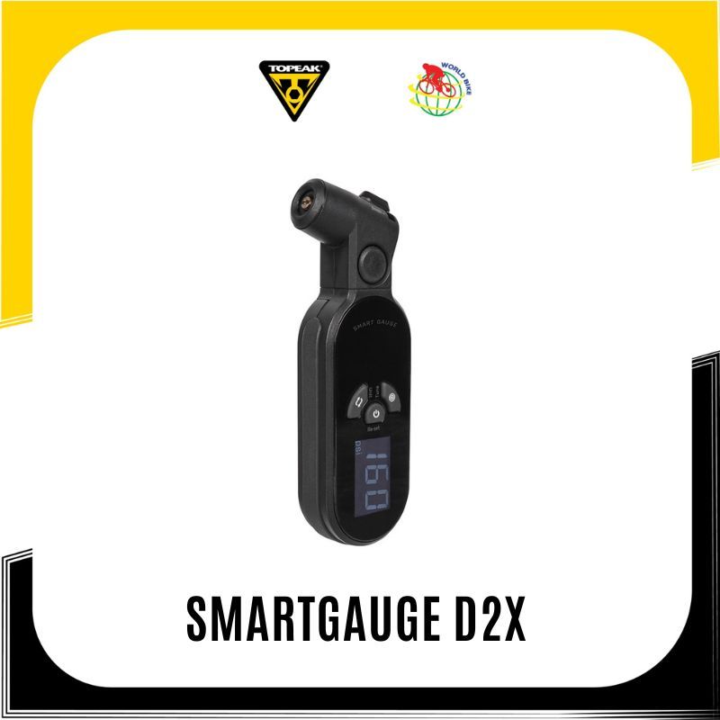 เกจ์วัดลมดิจิตอลแบบพกพา Topeak รุ่น Smartgauge D2x 260psi/18bar | Shopee Thailand