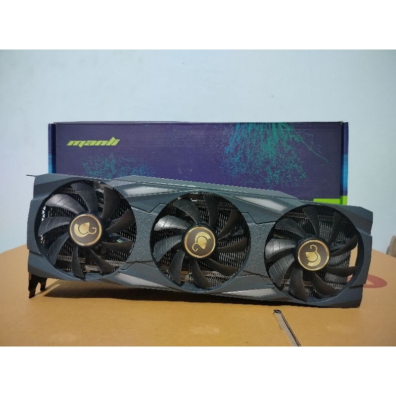 3080TI MANLI มือสองประกันไทย มีกล่อง | Shopee Thailand