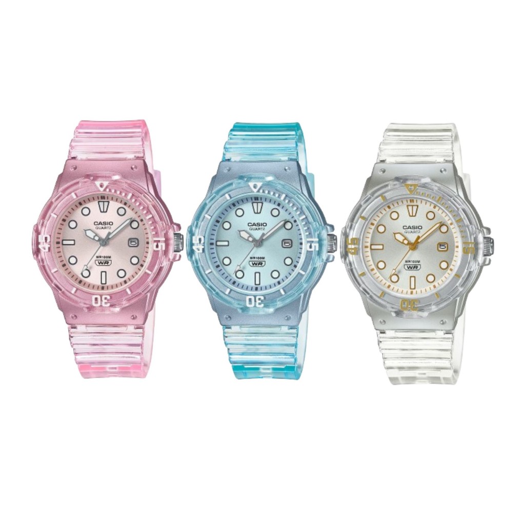 Casio นาฬิกาข้อมือผู้หญิง LRW-200HS-2EVDF / LRW-200HS-4EVDF / LRW-200HS-7EVDF Sporty Lady's ...