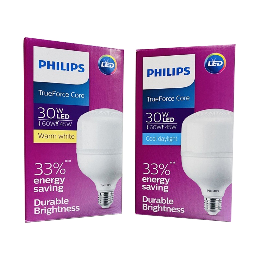 Philips หลอดไฟ LED 30W /35w รุ่น TrueForce Core Highbay Gen3 แสงขาว/วอร ...
