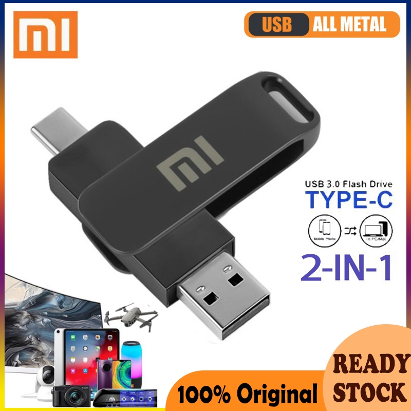 Xiaomi OTG 2N1 Micro USB 3.0 Flash Drive 512GB 1TB 2TB Pendrive Para ...