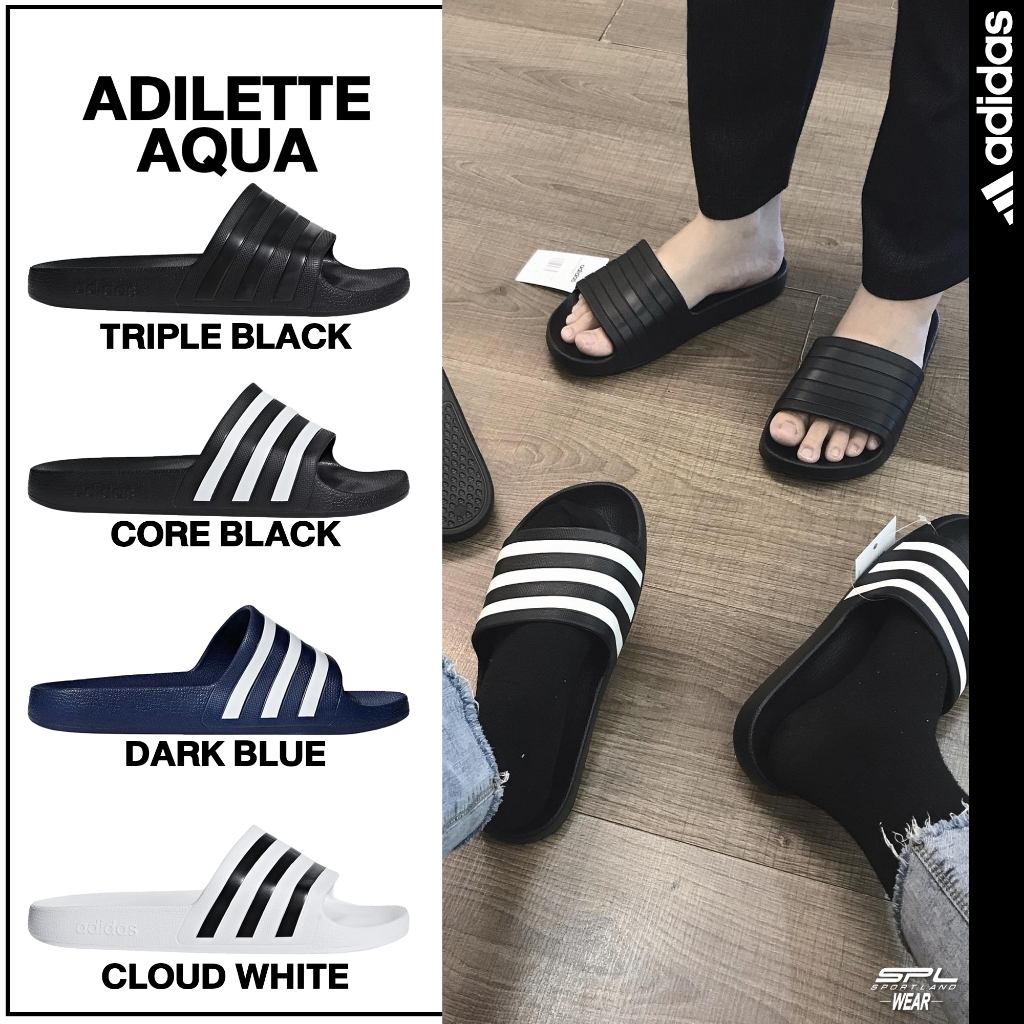 Adidas Collection อาดิดาส รองเท้าแตะ สำหรับผู้หญิง SPF Adilette Aqua ...