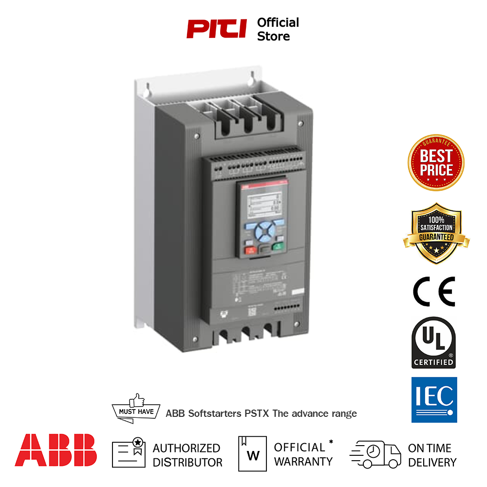 ABB Softstarter PSTX170-600-70 (171A 90kW) ซอฟสตาร์ทเตอร์ ใช้ควบคุมมอเตอร์ PSTX The advance ...