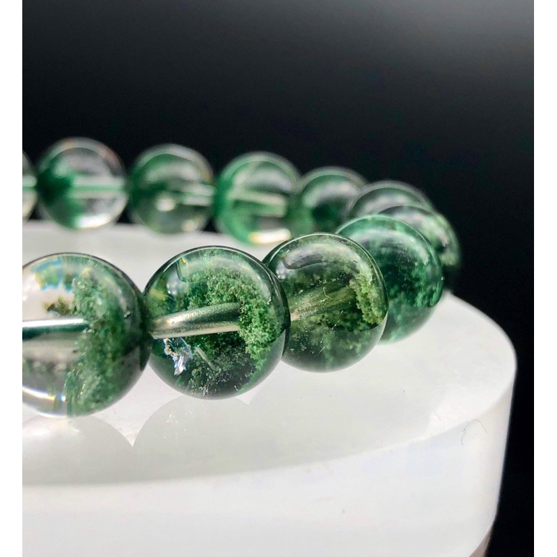 10 mm,premium,imperial green,lodolite bracelet,Garden quartz bracelet ...