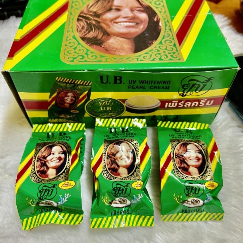 ครีม สิว ฝ้า กระ ยูบี ยูวี uv ub pearl cream acne melama cream 3 กรัม ...